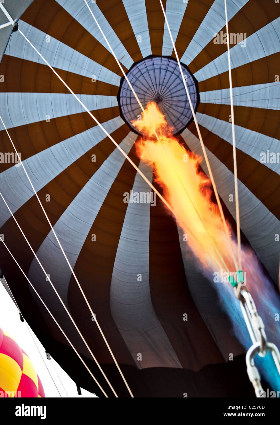 Balloon rise in Cappadocia Stock Photo - Alamy