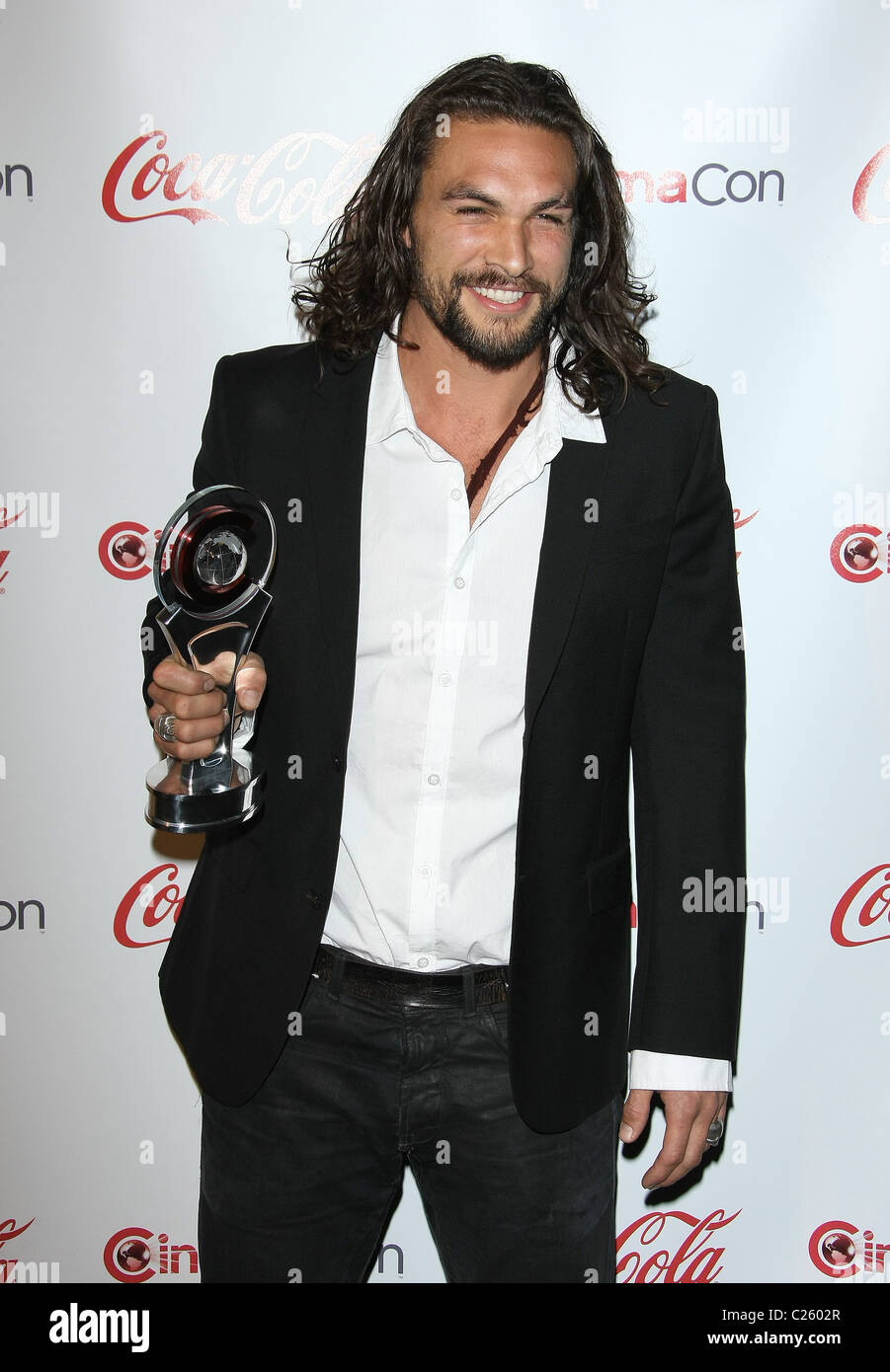 JASON MOMOA CINEMACON BIG SCREEN ACHIEVEMENT AWARDS LAS VEGAS NEVADA ...