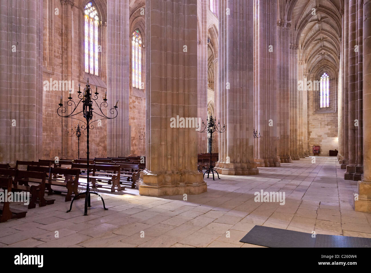 Batalha Monastery, a masterpiece of the Gothic architecture. Dominican ...