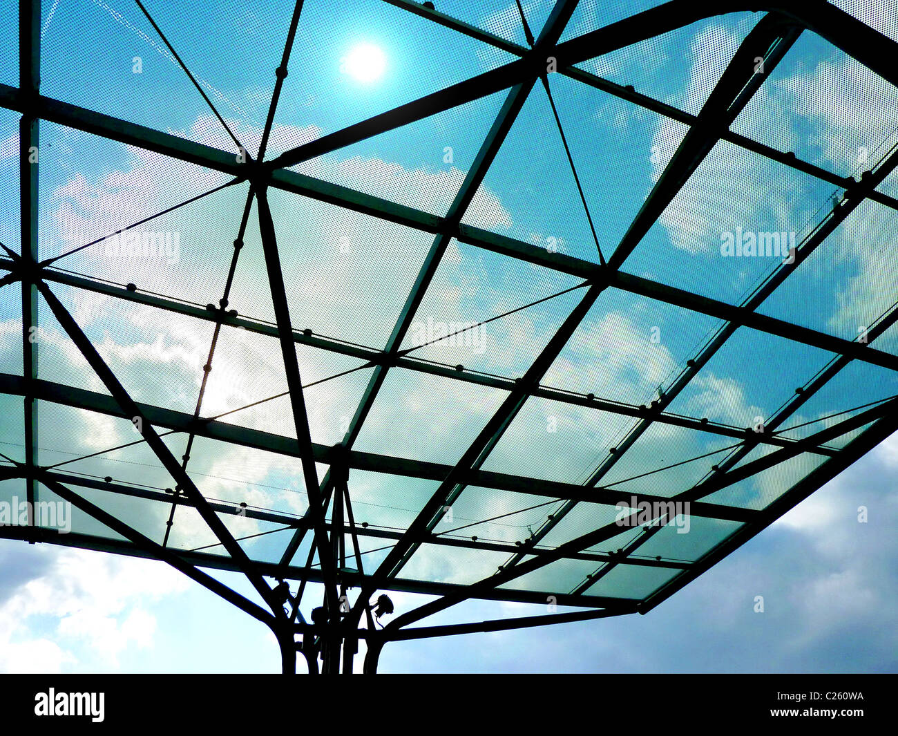 roof for sun protection Stock Photo - Alamy