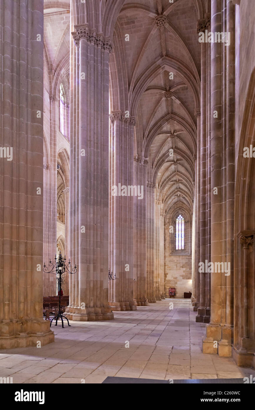 Batalha Monastery, a masterpiece of the Gothic architecture. Dominican ...