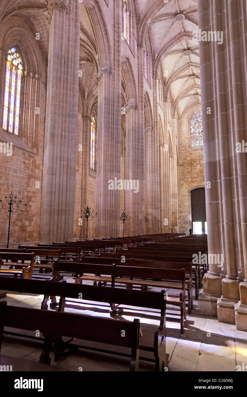 Batalha Monastery, a masterpiece of the Gothic architecture. Dominican ...
