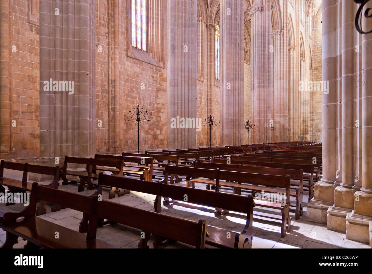 Batalha Monastery, a masterpiece of the Gothic architecture. Dominican ...
