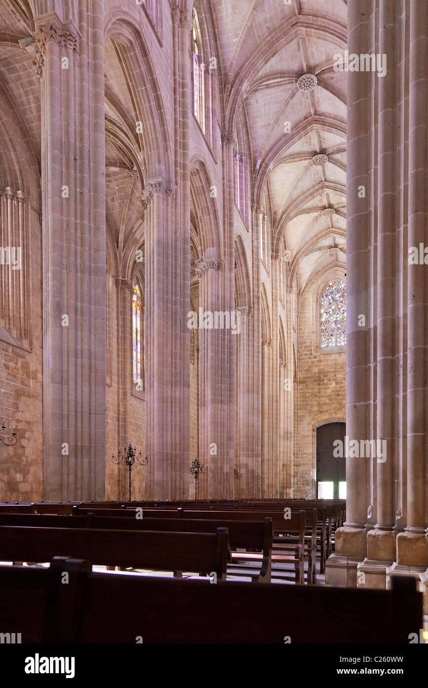 Batalha Monastery, a masterpiece of the Gothic architecture. Dominican ...