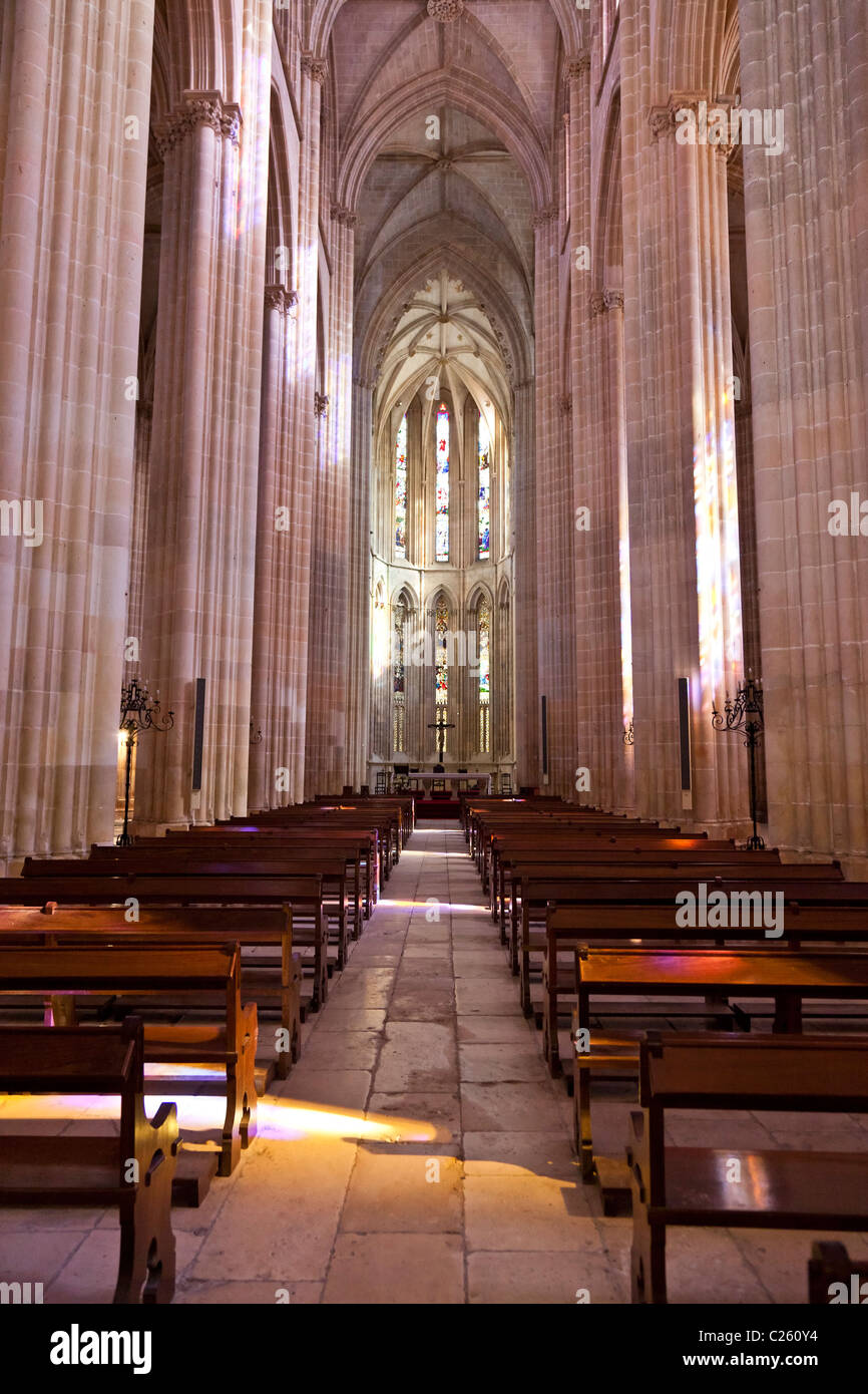Inside monastery batalha famous hi-res stock photography and images - Alamy