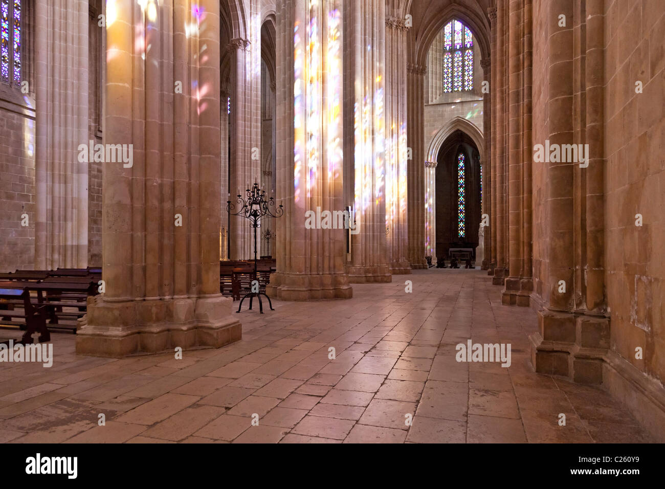 Batalha Monastery, a masterpiece of the Gothic architecture. Dominican ...