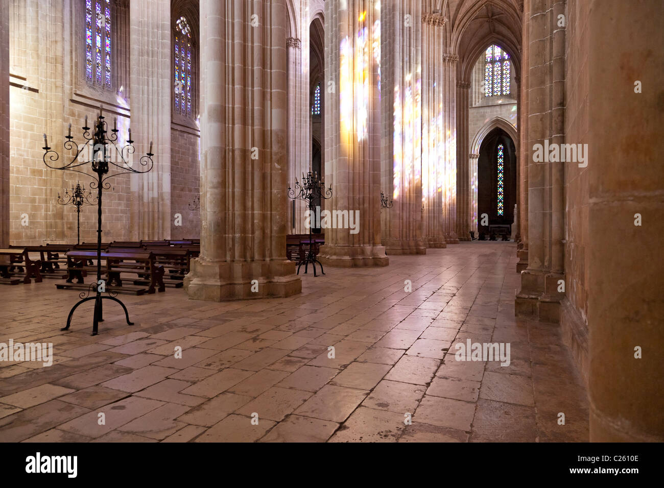 Batalha Monastery, a masterpiece of the Gothic architecture. Dominican ...