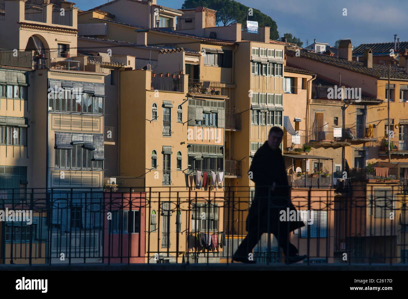 City of Girona in Catalunya,Spain Stock Photo - Alamy