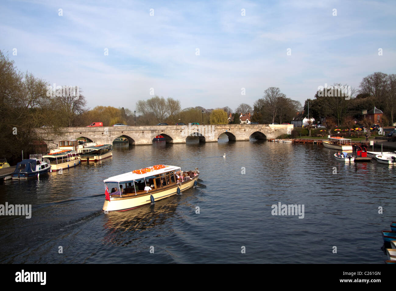 Stratford upon Avon River and Bridge Stock Photo - Alamy