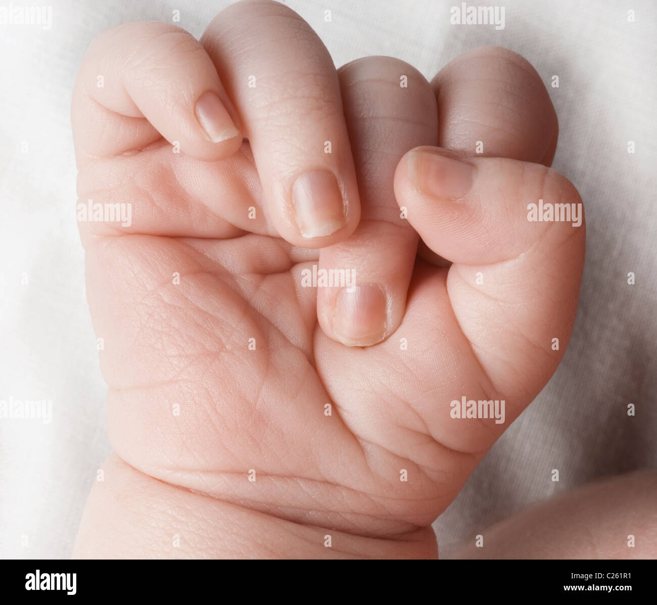 Clasped Fingers High Resolution Stock Photography and Images - Alamy