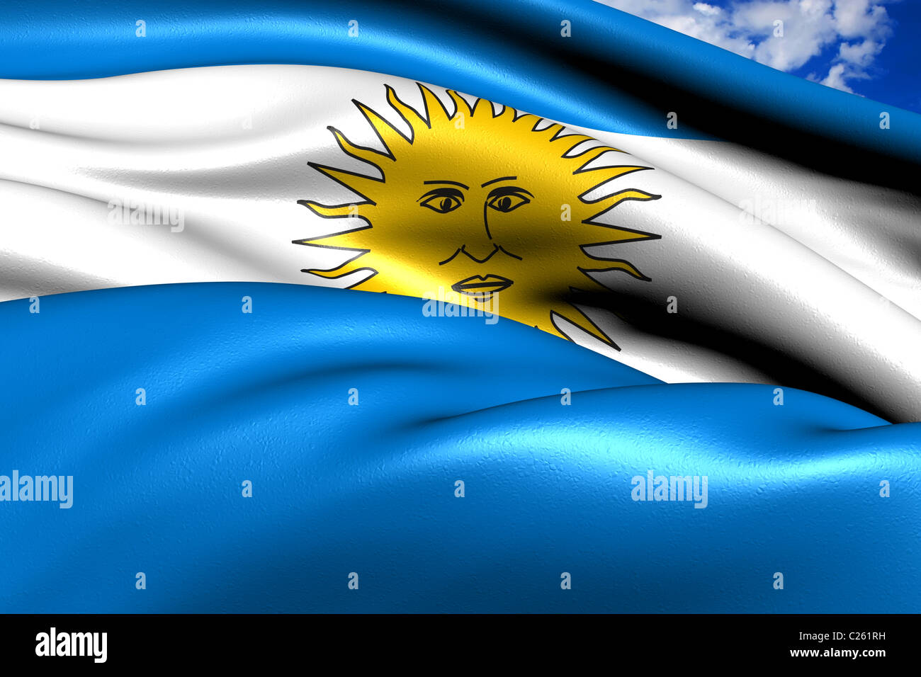 Flag of Argentina Stock Photo - Alamy