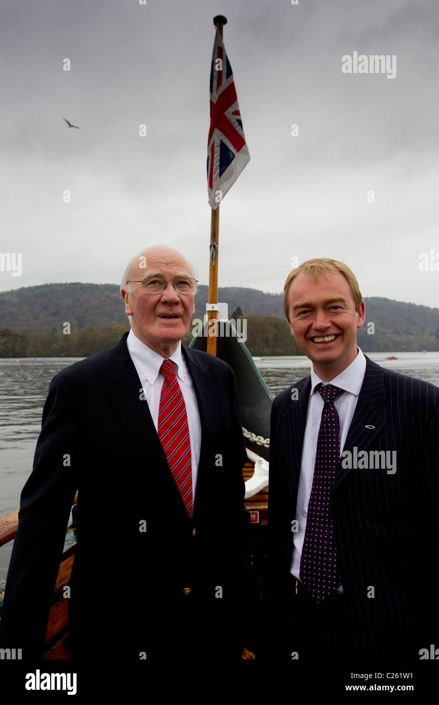 NUMBER ONE: Sir Menzies (Ming) Campbell showing support for Liberal ...