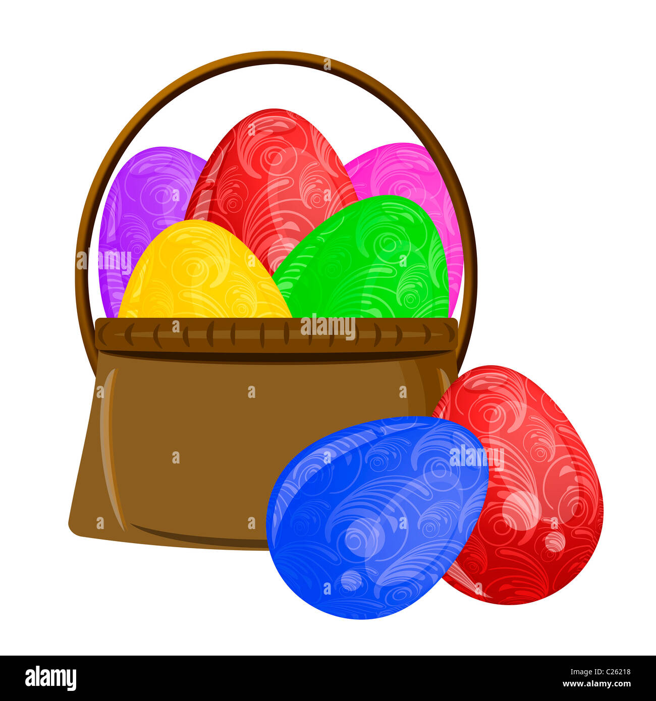 Pink scroll hi-res stock photography and images - Alamy