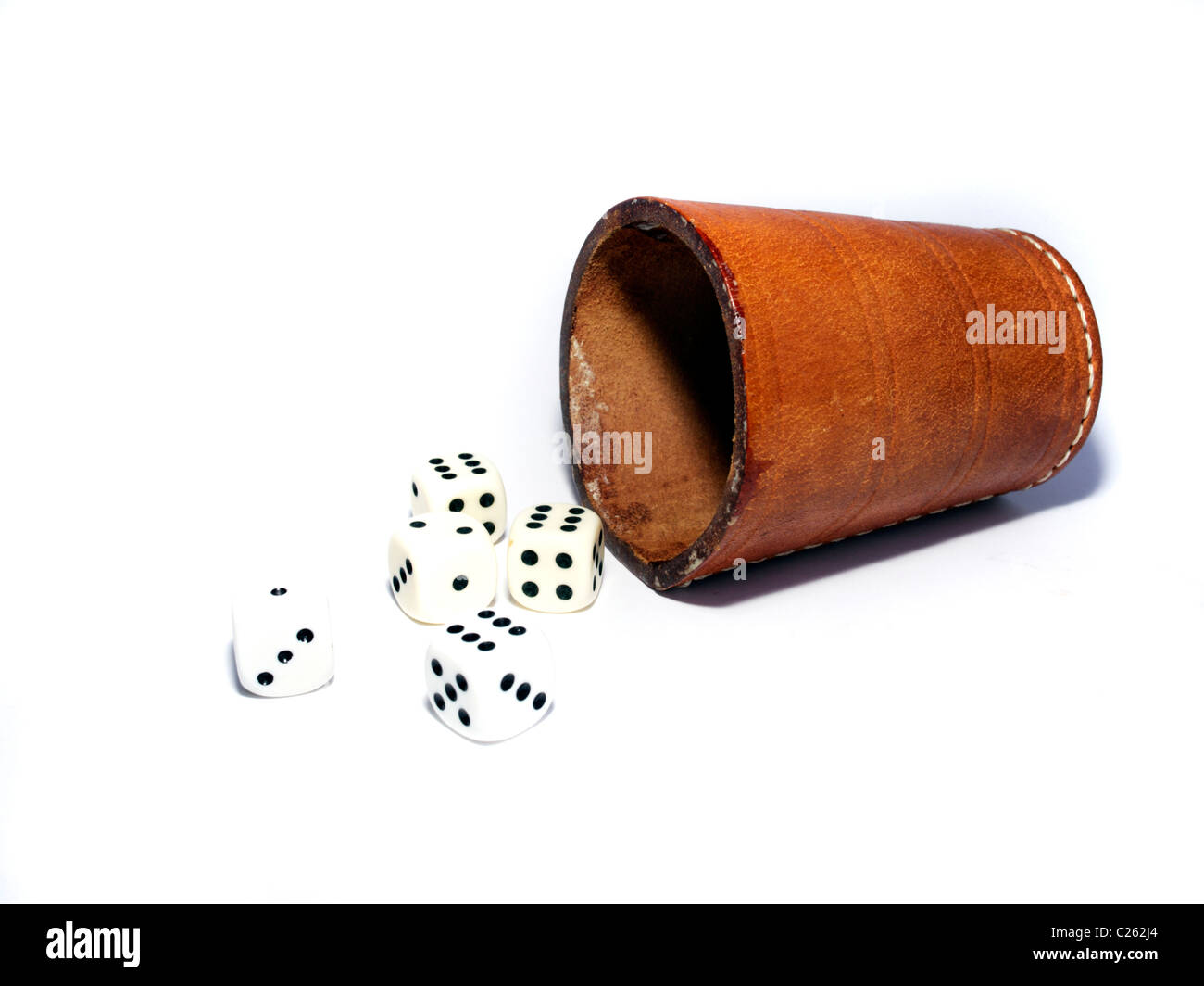 Set of dices on white background Stock Photo - Alamy
