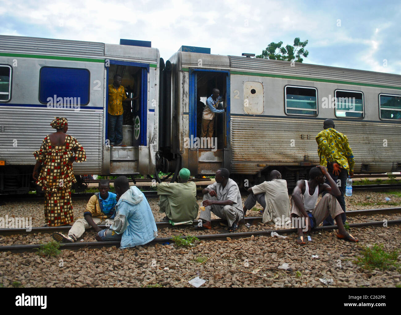 Trains passengers africa hi-res stock photography and images - Alamy