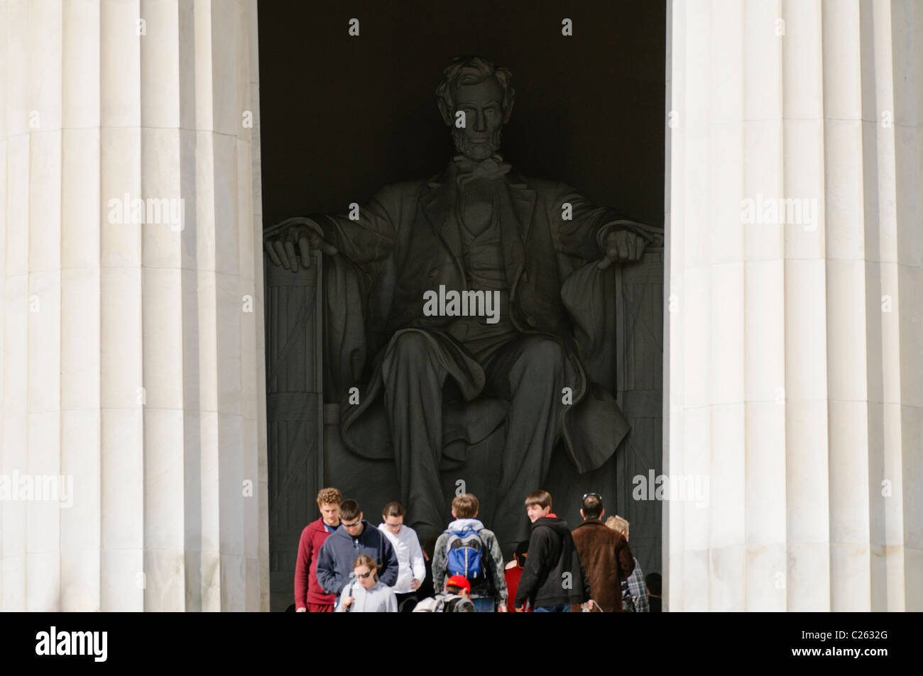 Lincoln Memorial Abraham Lincoln Statue Washington DC // WASHINGTON DC ...