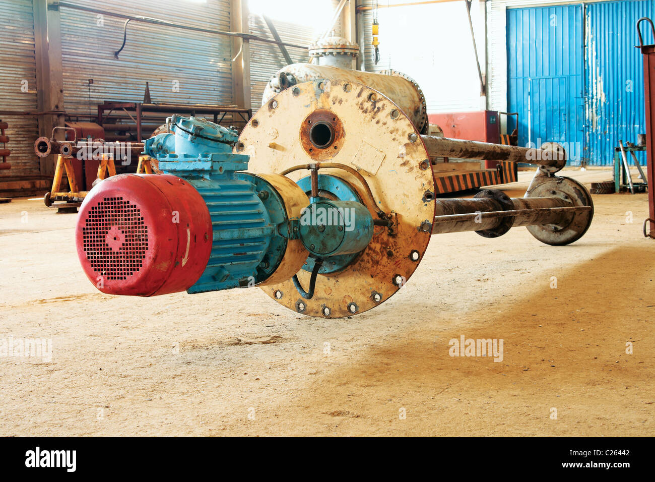 Industrial pump repair hi-res stock photography and images - Alamy