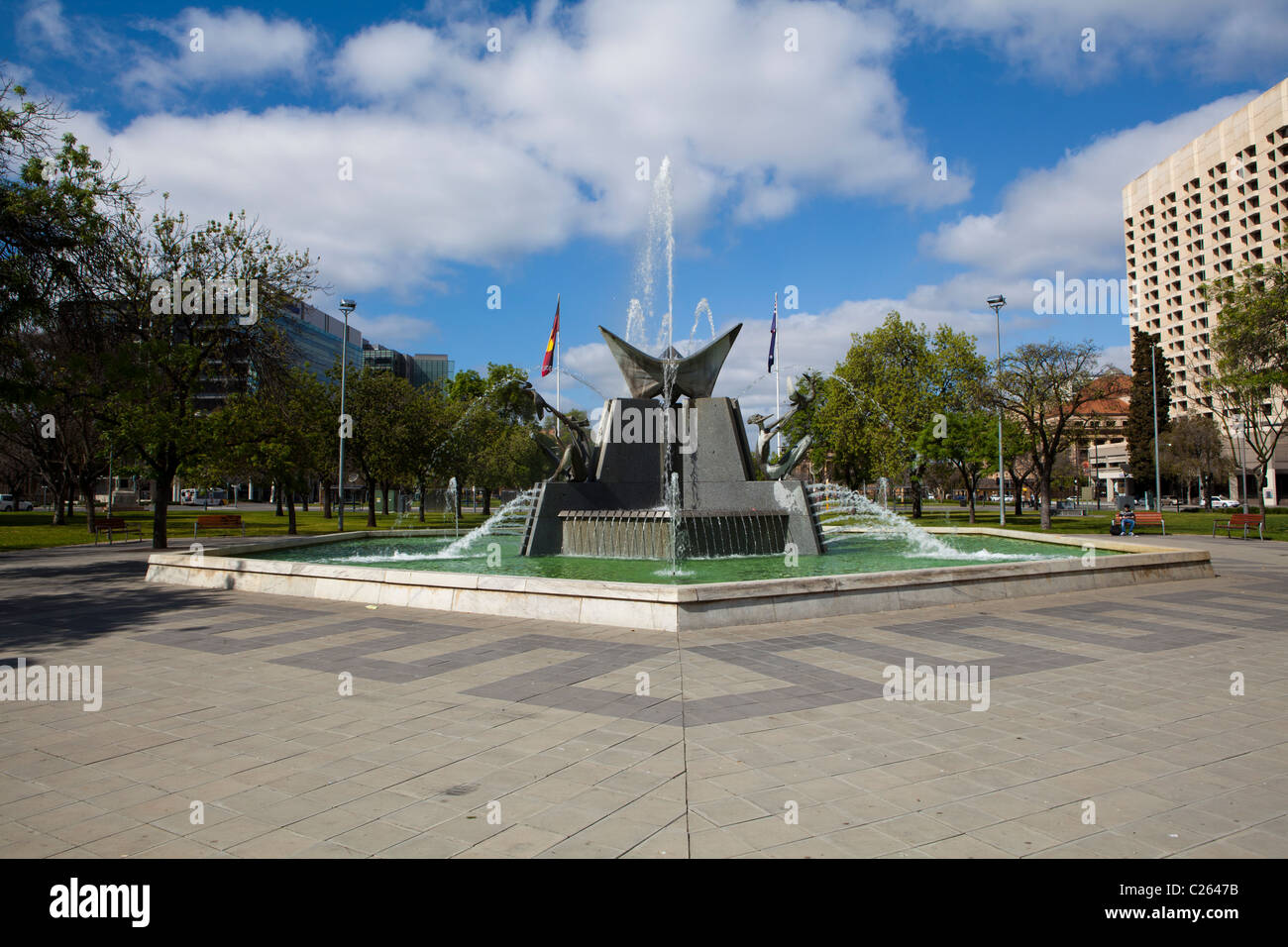 Modern fountain hi-res stock photography and images - Alamy