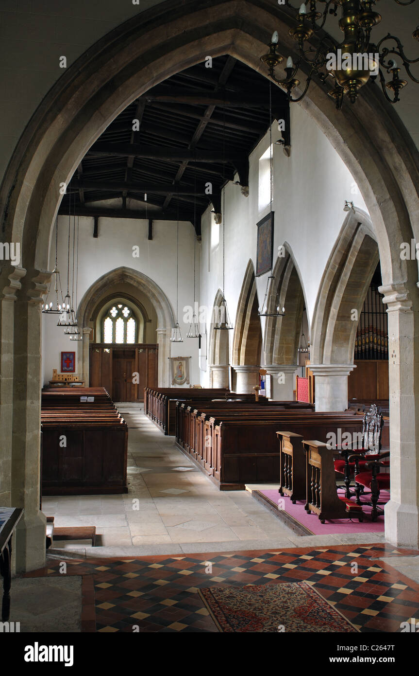 St. Mary`s Church, Wootton by Woodstock, Oxfordshire, England, UK Stock ...