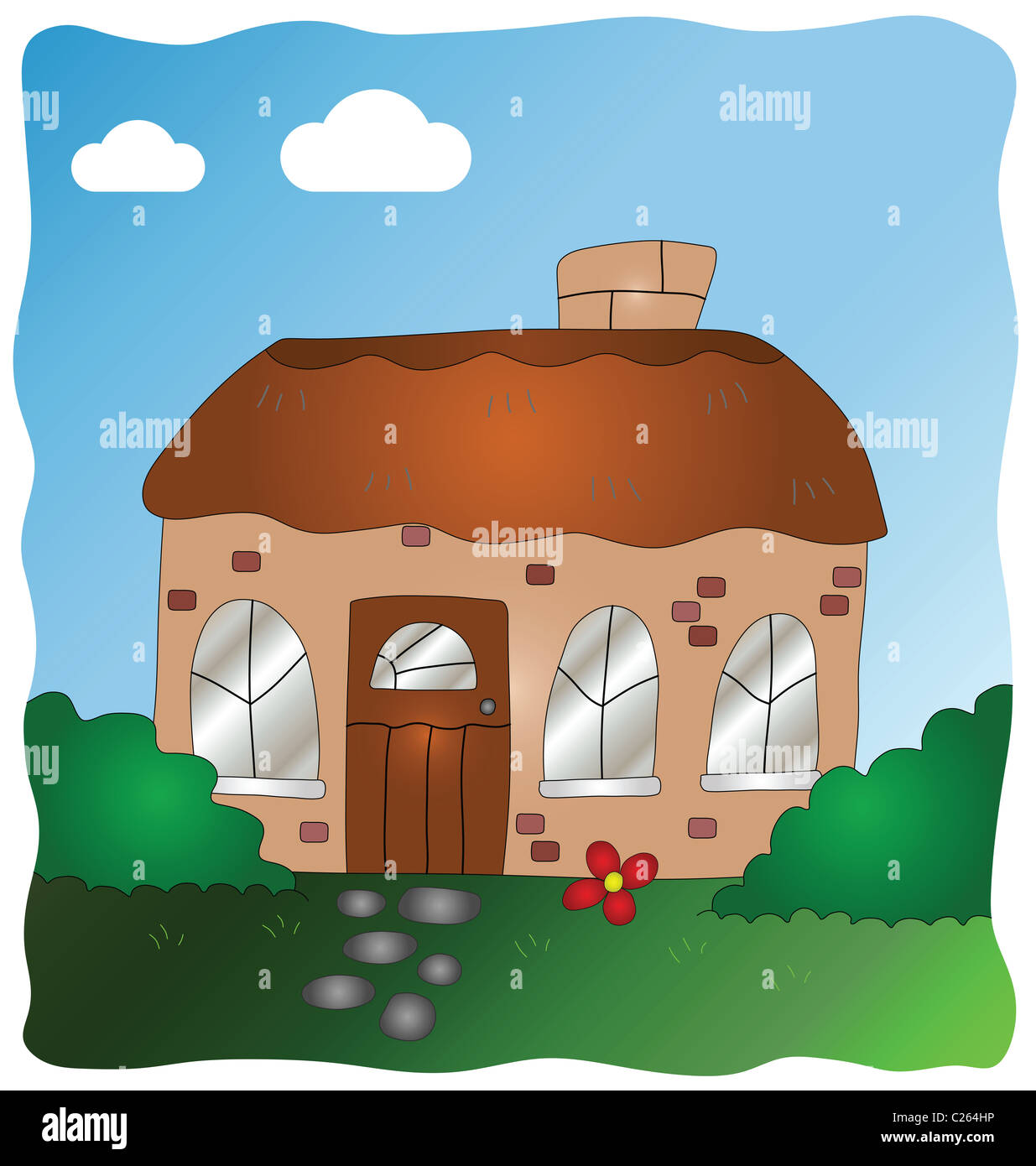 Cartoon Cottage Stock Photos & Cartoon Cottage Stock Images - Alamy