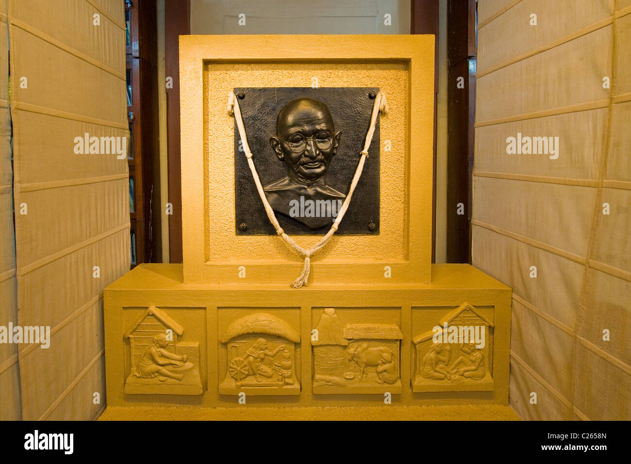 Mahatma Gandhi Museum, Mani Bhavan, Mumbai, India Stock Photo - Alamy