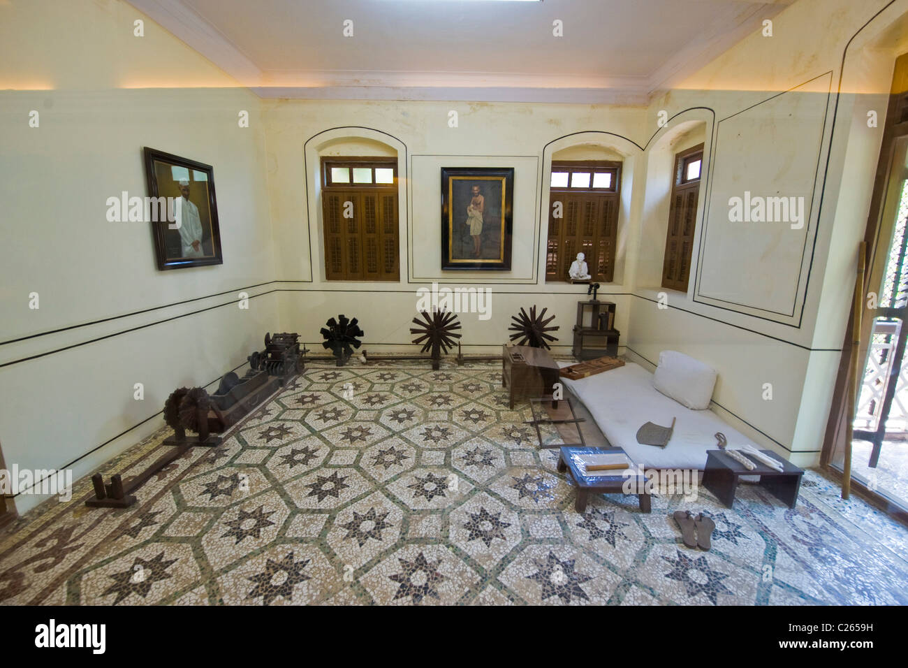Mahatma Gandhi Museum, Mani Bhavan, Mumbai, India Stock Photo - Alamy