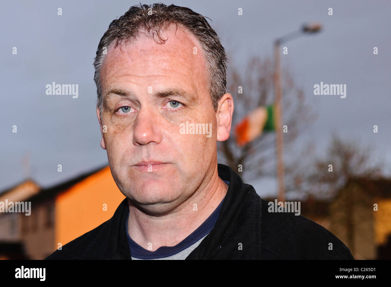 Paul Duffy, brother of Colin Duffy, and member of the republican ...