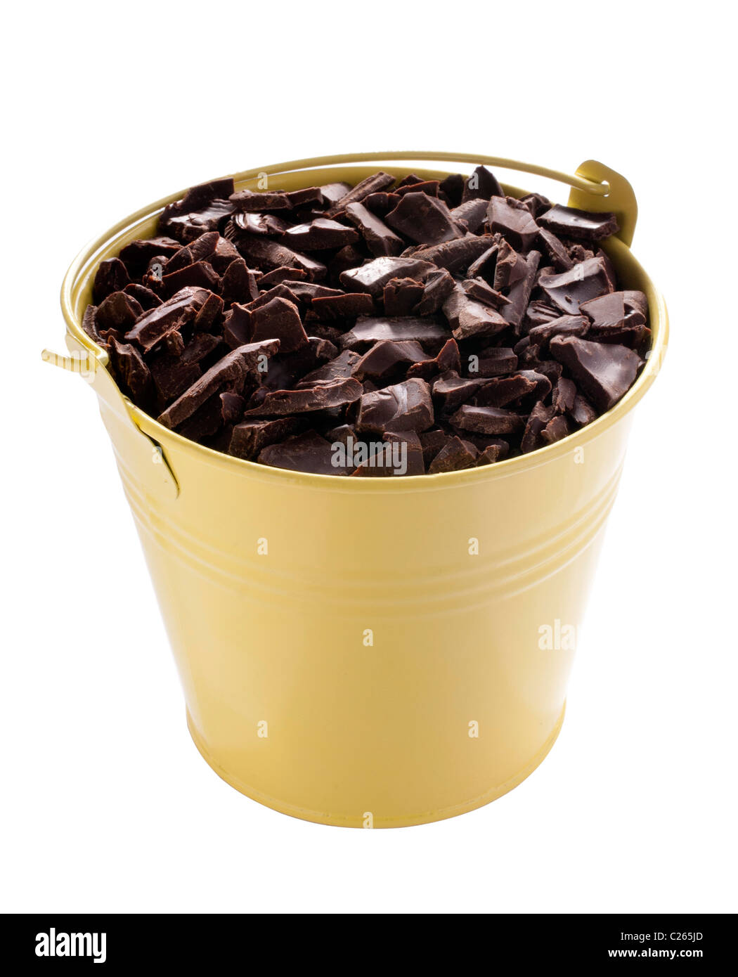 Bucket filled with chocolate hi-res stock photography and images - Alamy