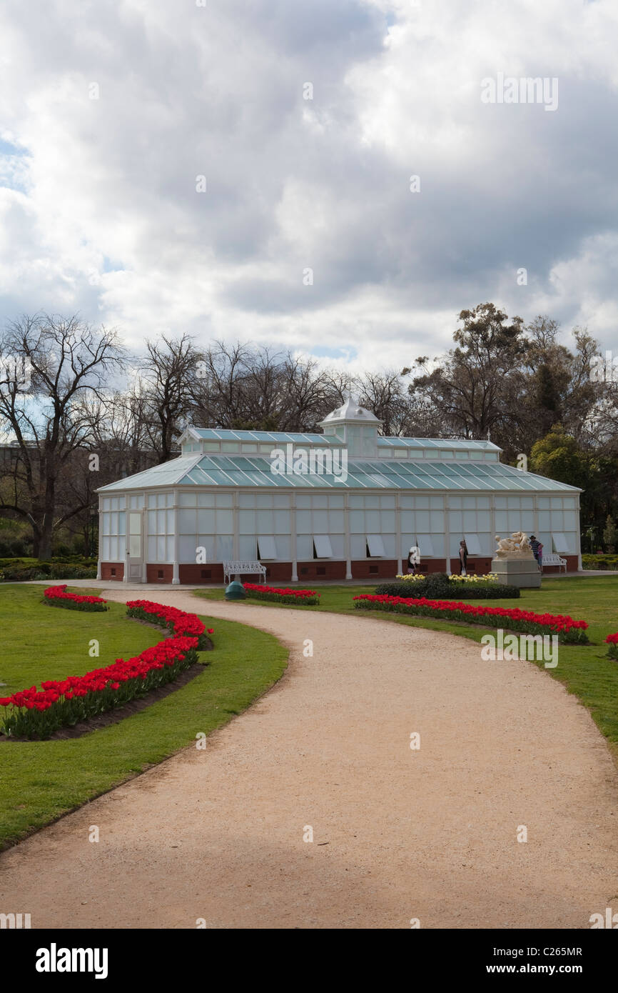 Historic conservatory gardens bendigo victoria hi-res stock photography ...