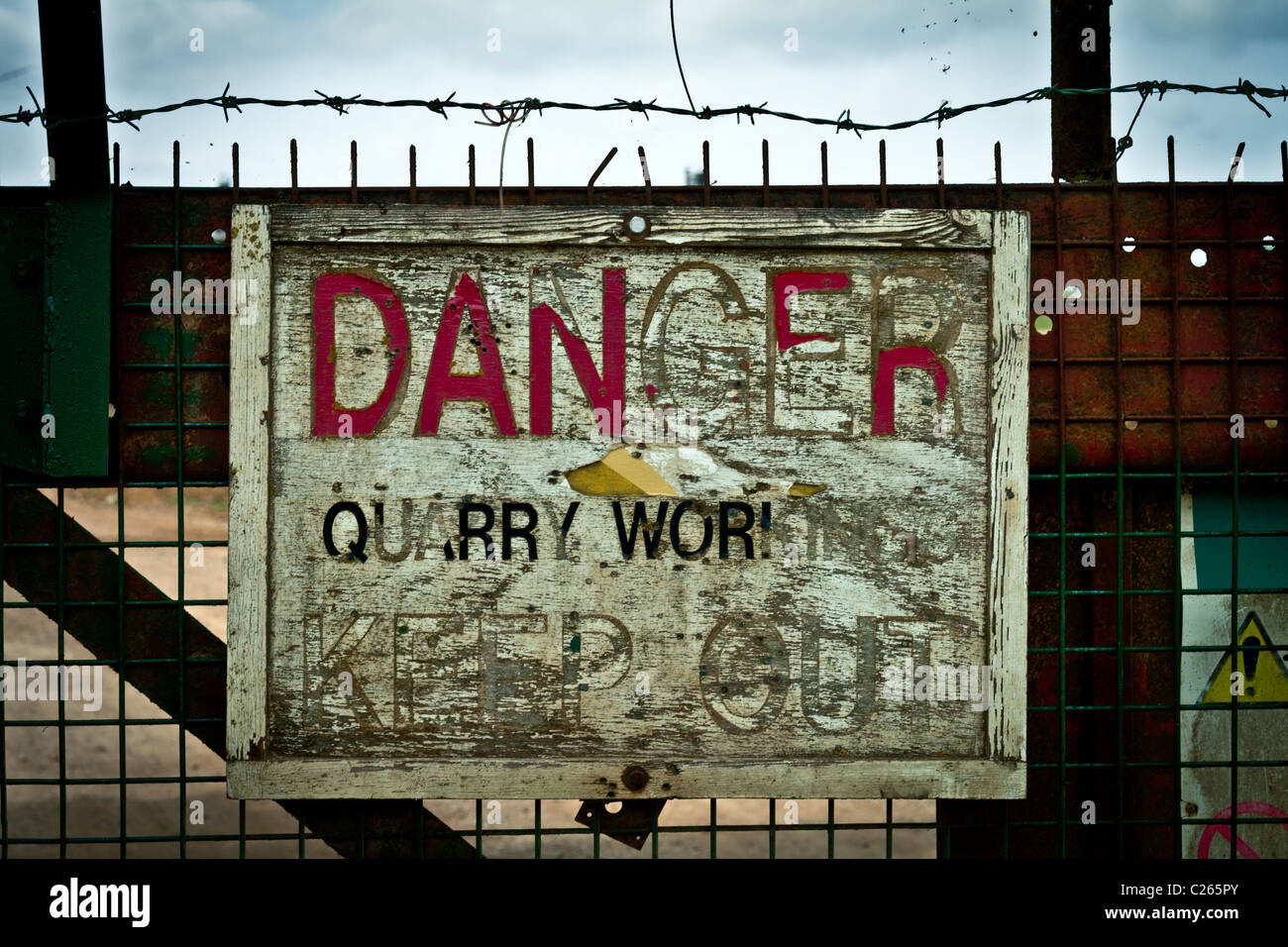 Danger restricted area hi-res stock photography and images - Alamy