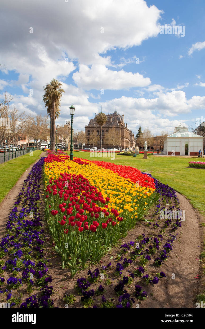 Historic conservatory gardens bendigo victoria hi-res stock photography ...