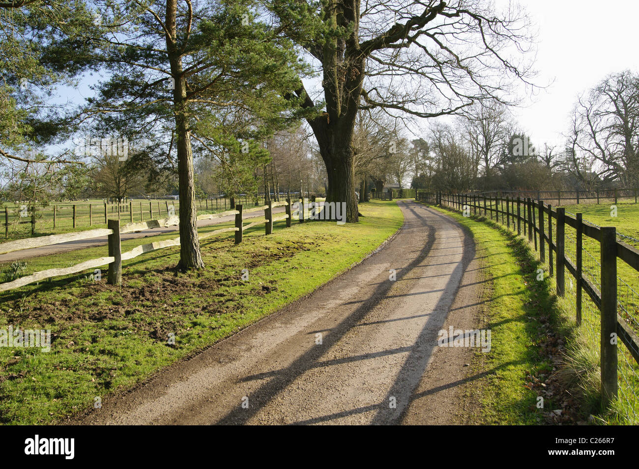 country estate fields farm farmland Stock Photo - Alamy