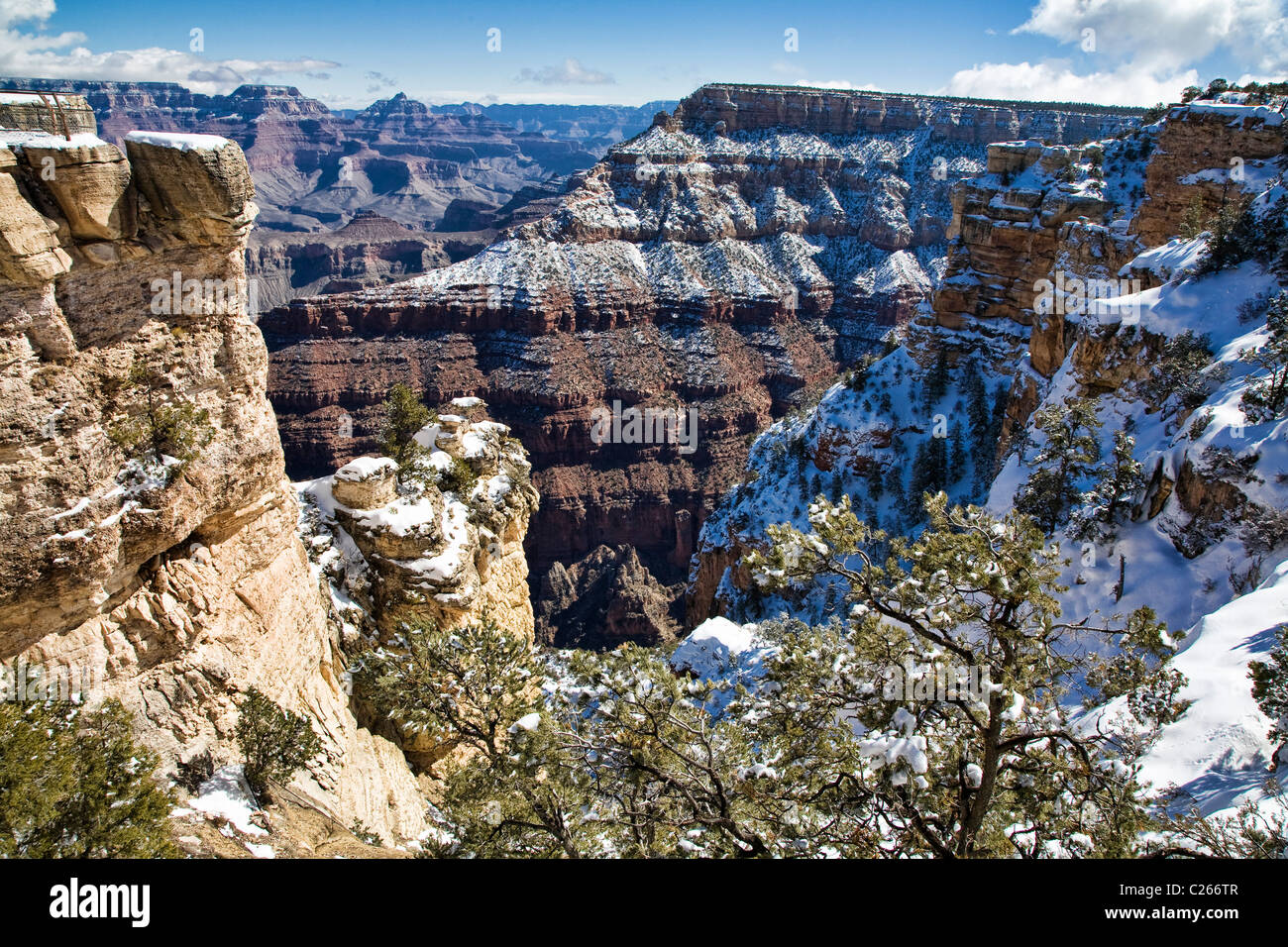 The Grand Canyon south rim view. Arizona Stock Photo - Alamy