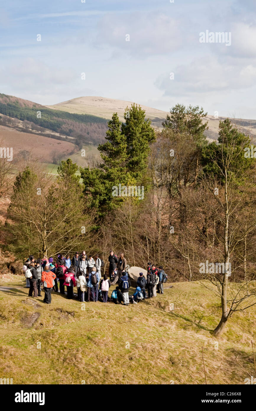 Odin Mine Crushing Wheel,Castleton Stock Photo - Alamy