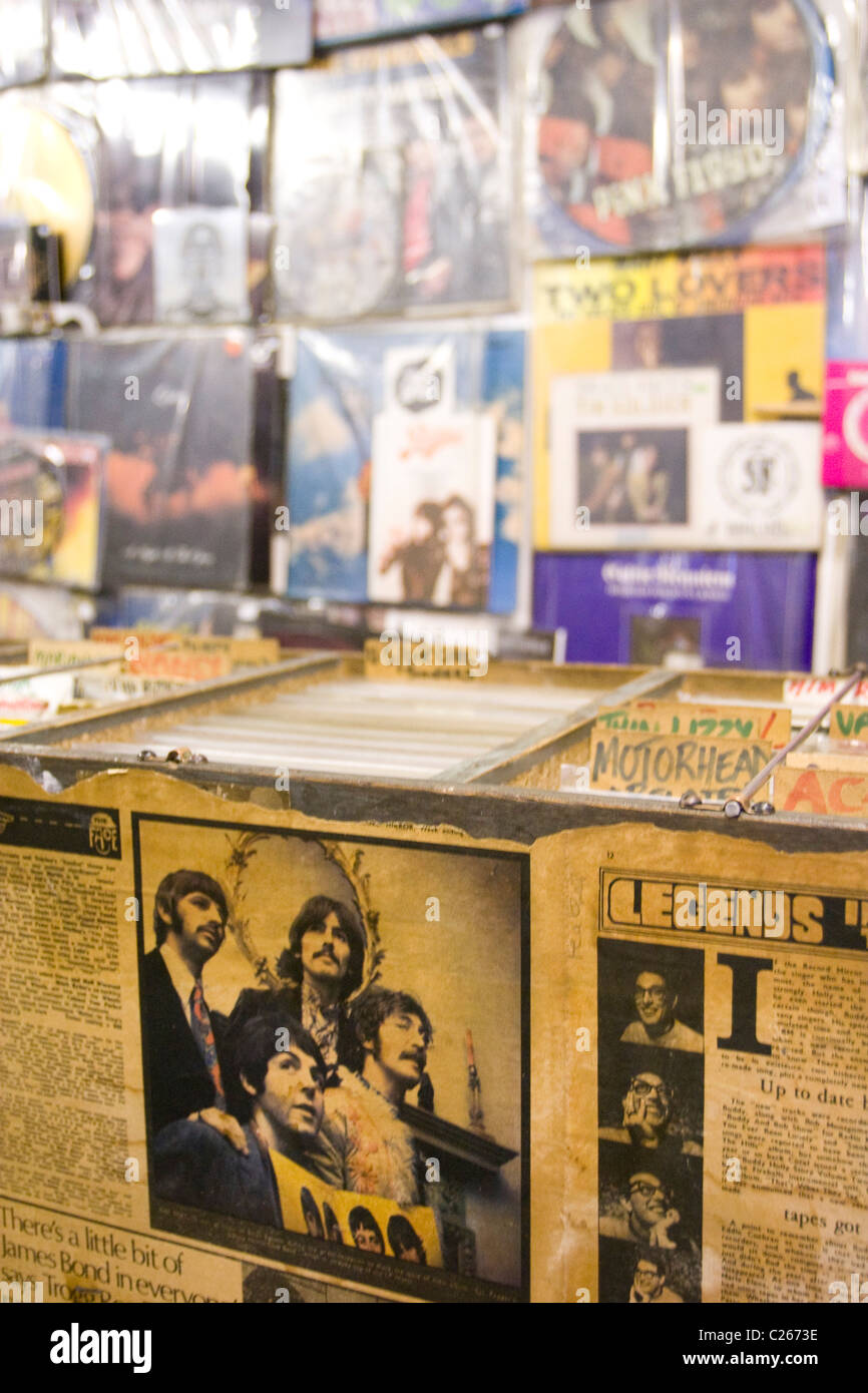 The beatles record shop hi-res stock photography and images - Alamy