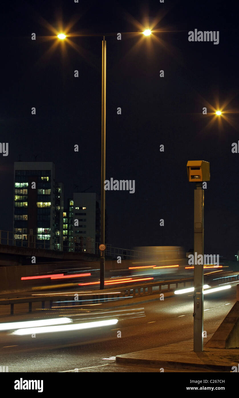 Gatso speed camera monitoring traffic hi-res stock photography and ...