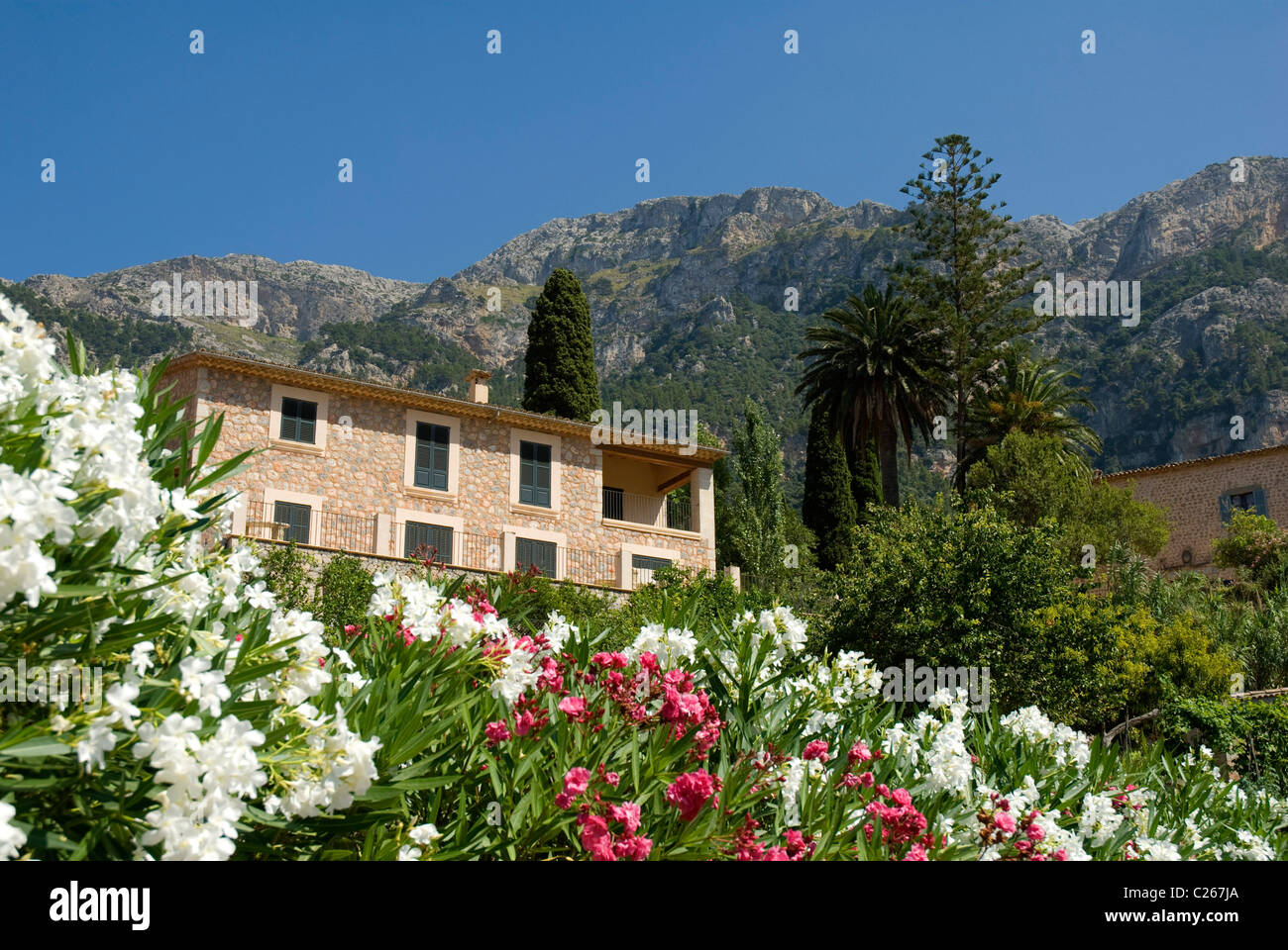 Valldemossa. Majorca. Balearic Islands. Spain Stock Photo - Alamy