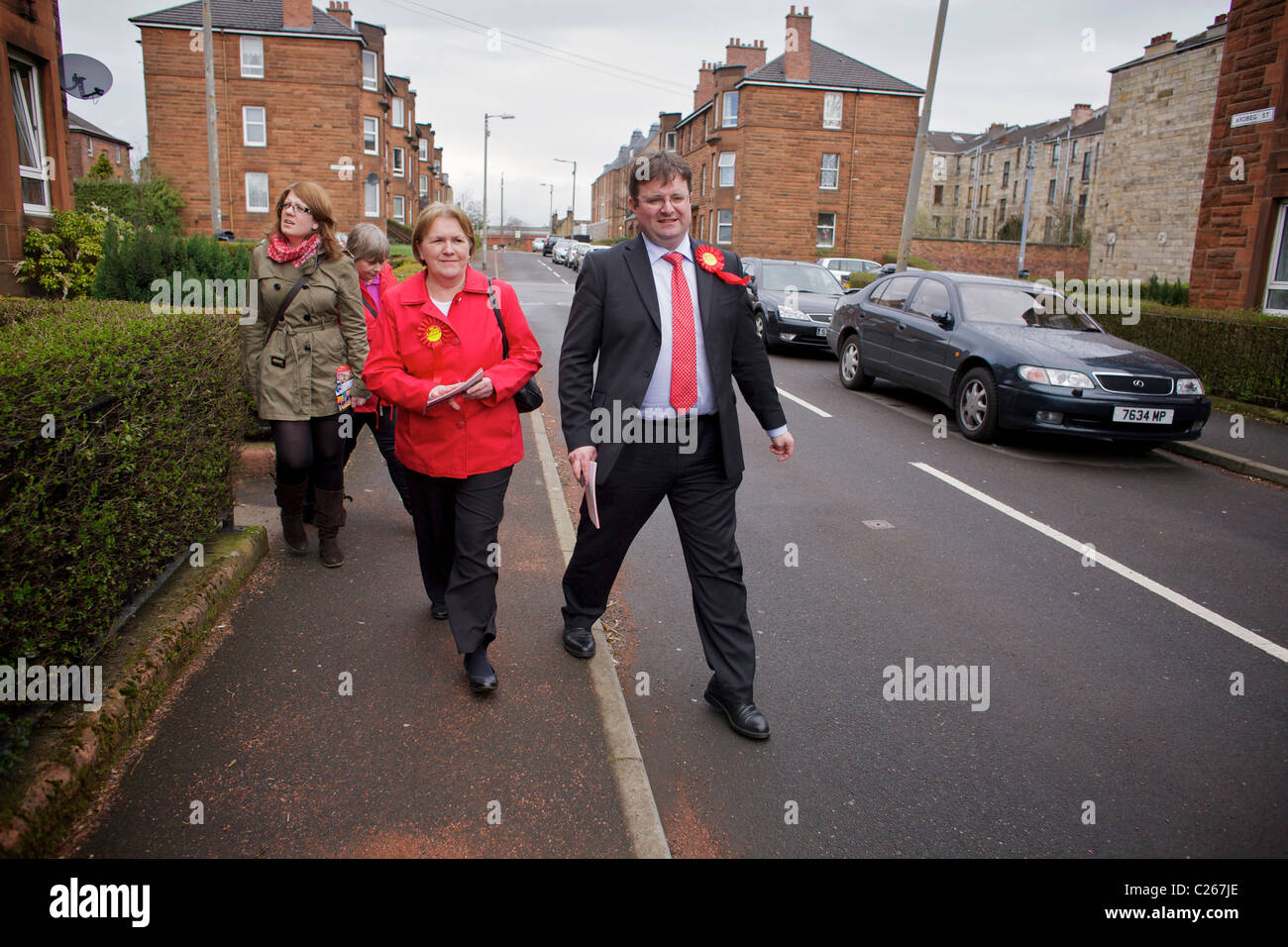 Stephen Curran and Johann Lamont Stock Photo - Alamy