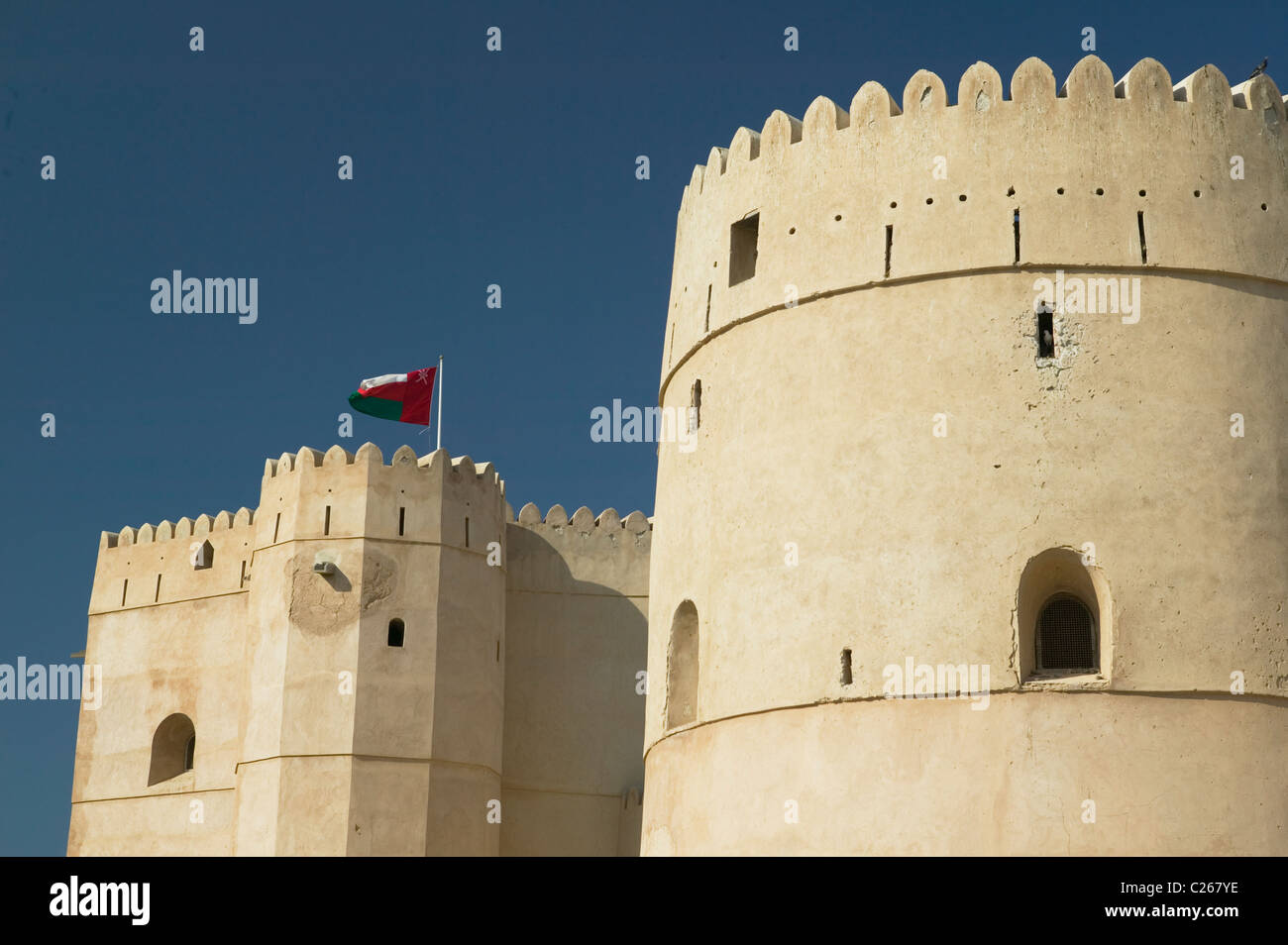 Barka Fort on the Batinah Coast of Oman Stock Photo - Alamy