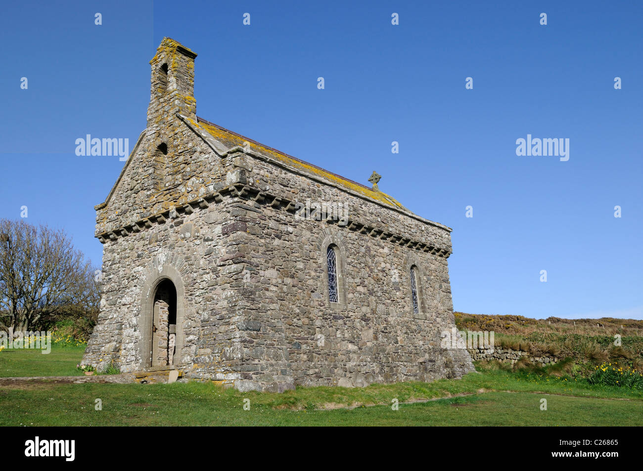 St. Non's Chapel Wales High Resolution Stock Photography and Images - Alamy