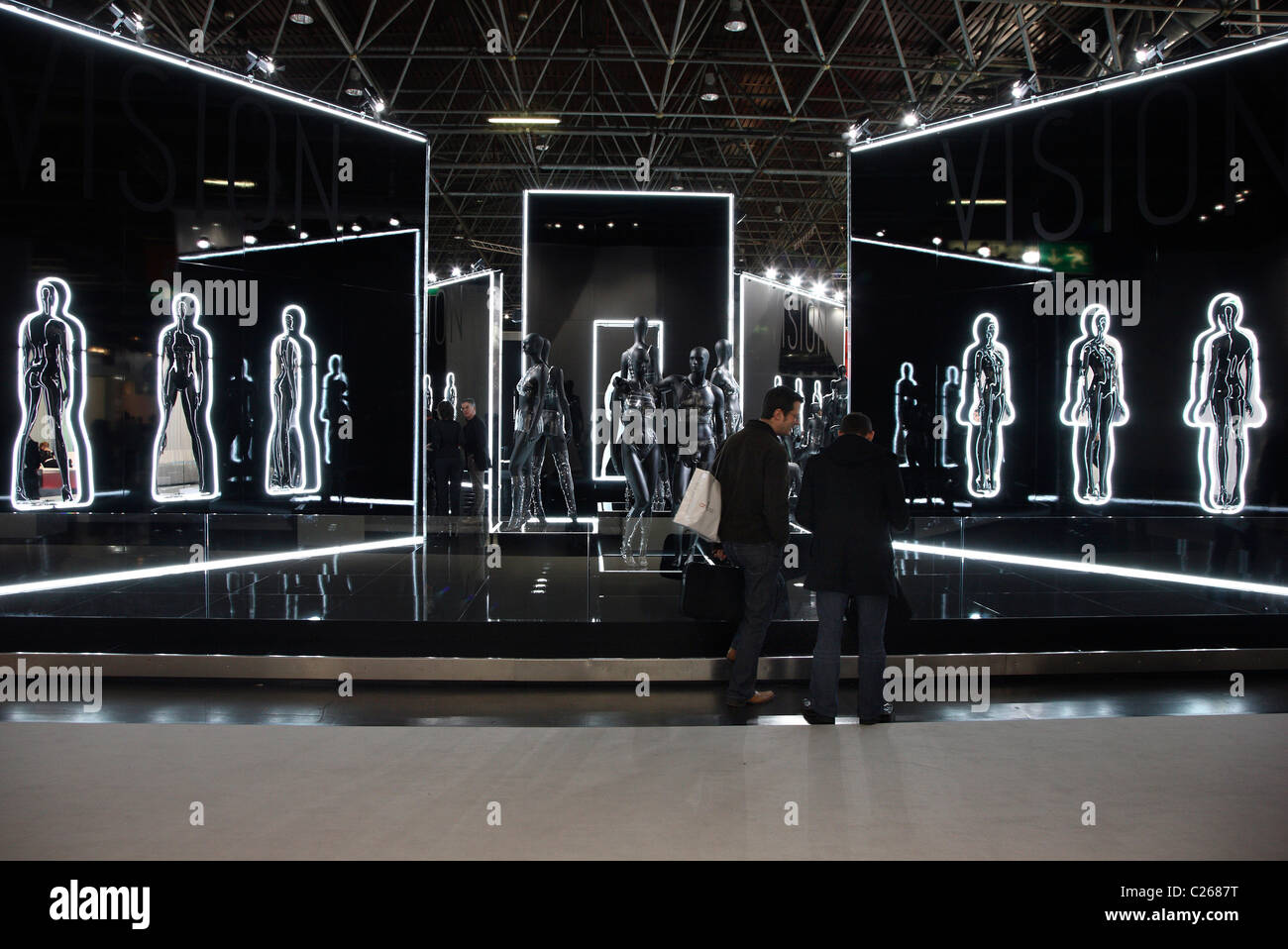 Trade show for shop design and merchandising Stock Photo - Alamy