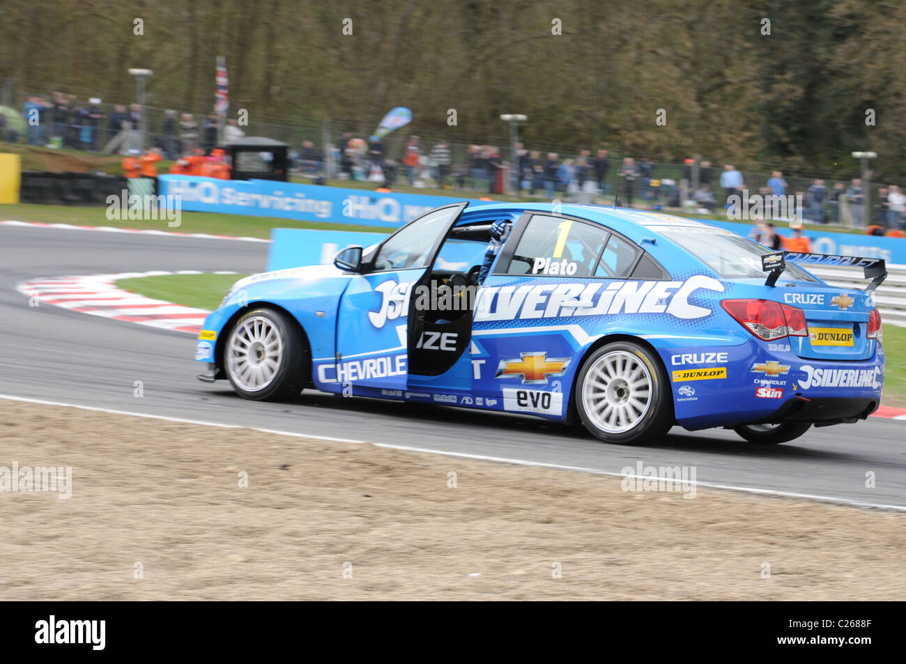 Jason Plato secures 2 wins at Brands Hatch Stock Photo - Alamy