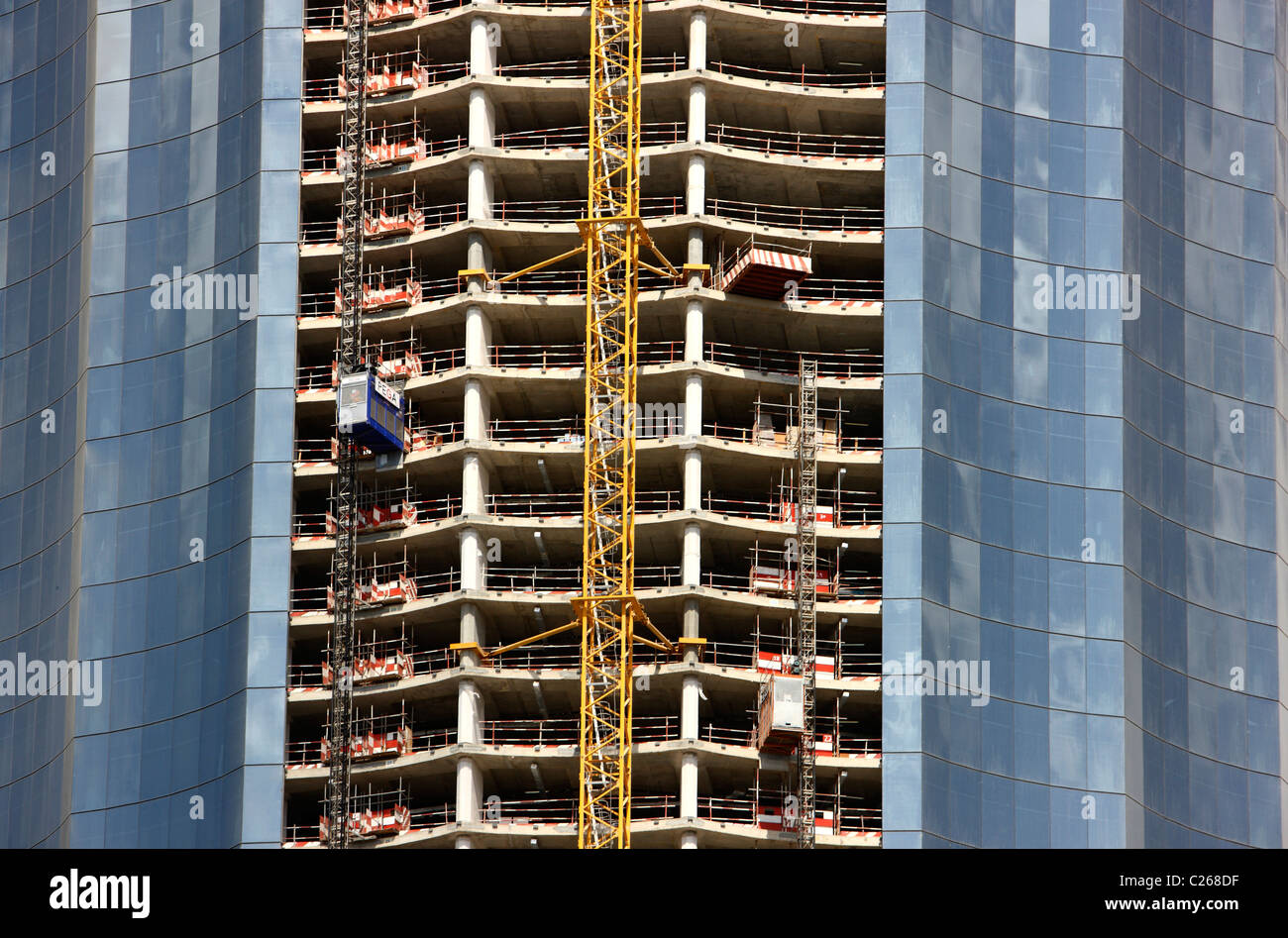 Skyscraper construction hi-res stock photography and images - Alamy