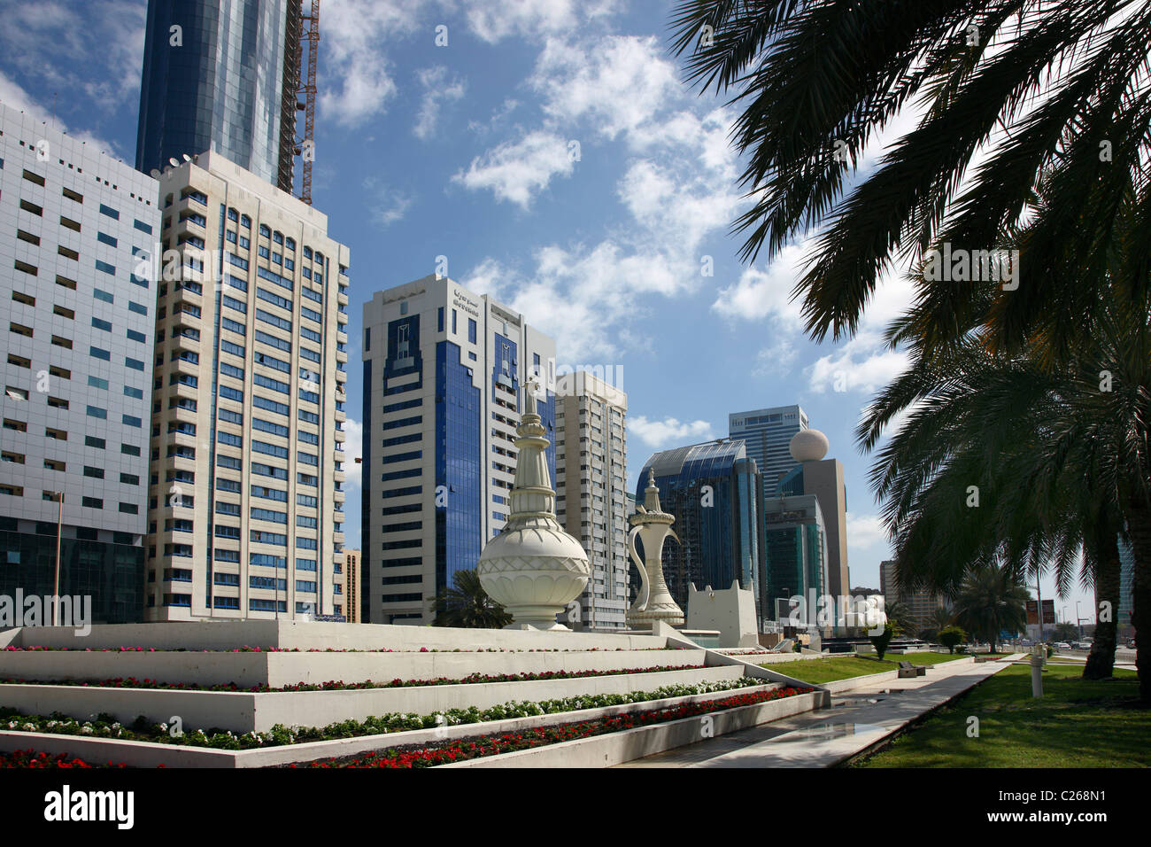 Cannon square, city center, Old Airport road, Abu Dhabi, United Arab ...