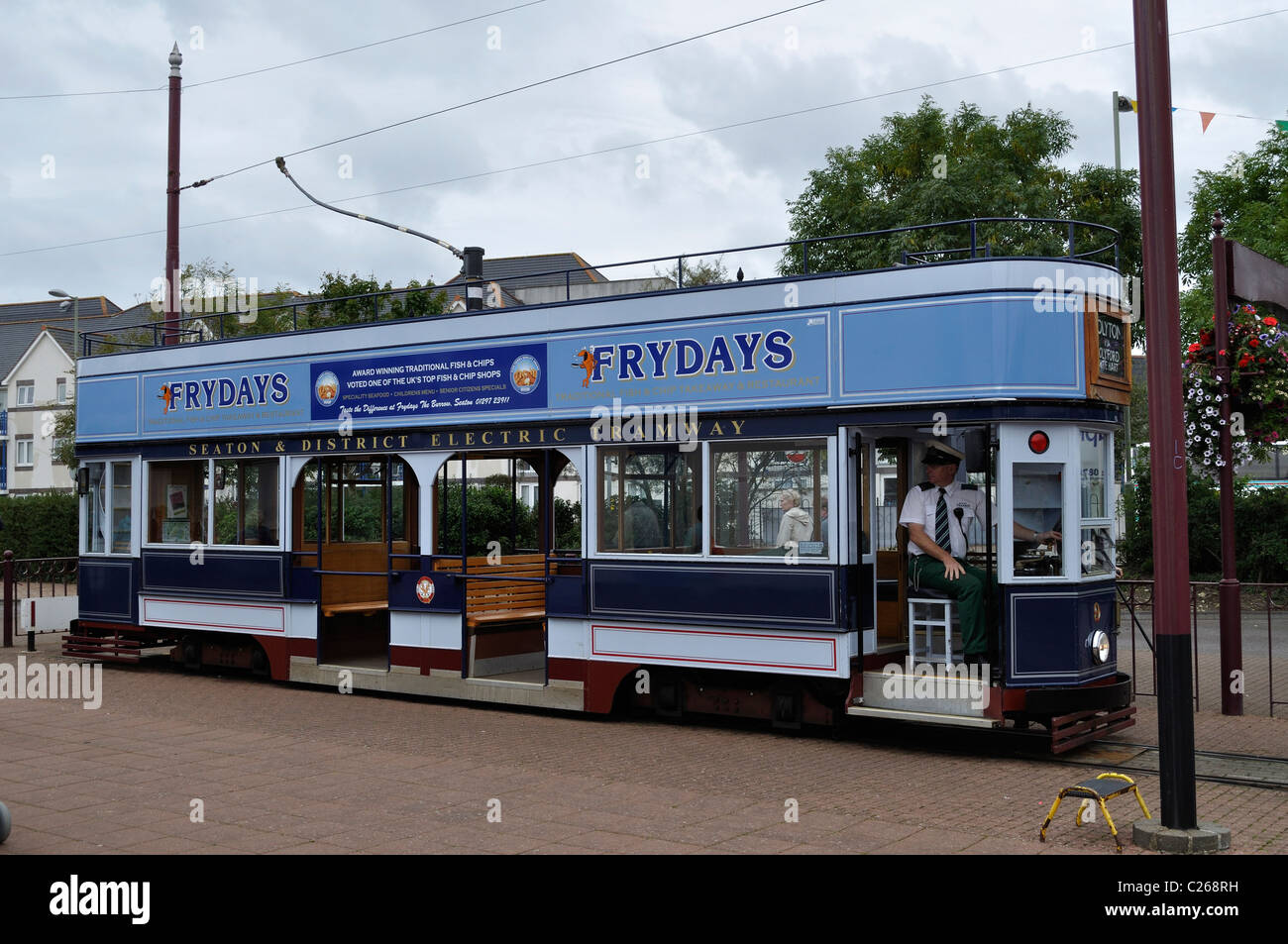 Open deck tram hi-res stock photography and images - Alamy