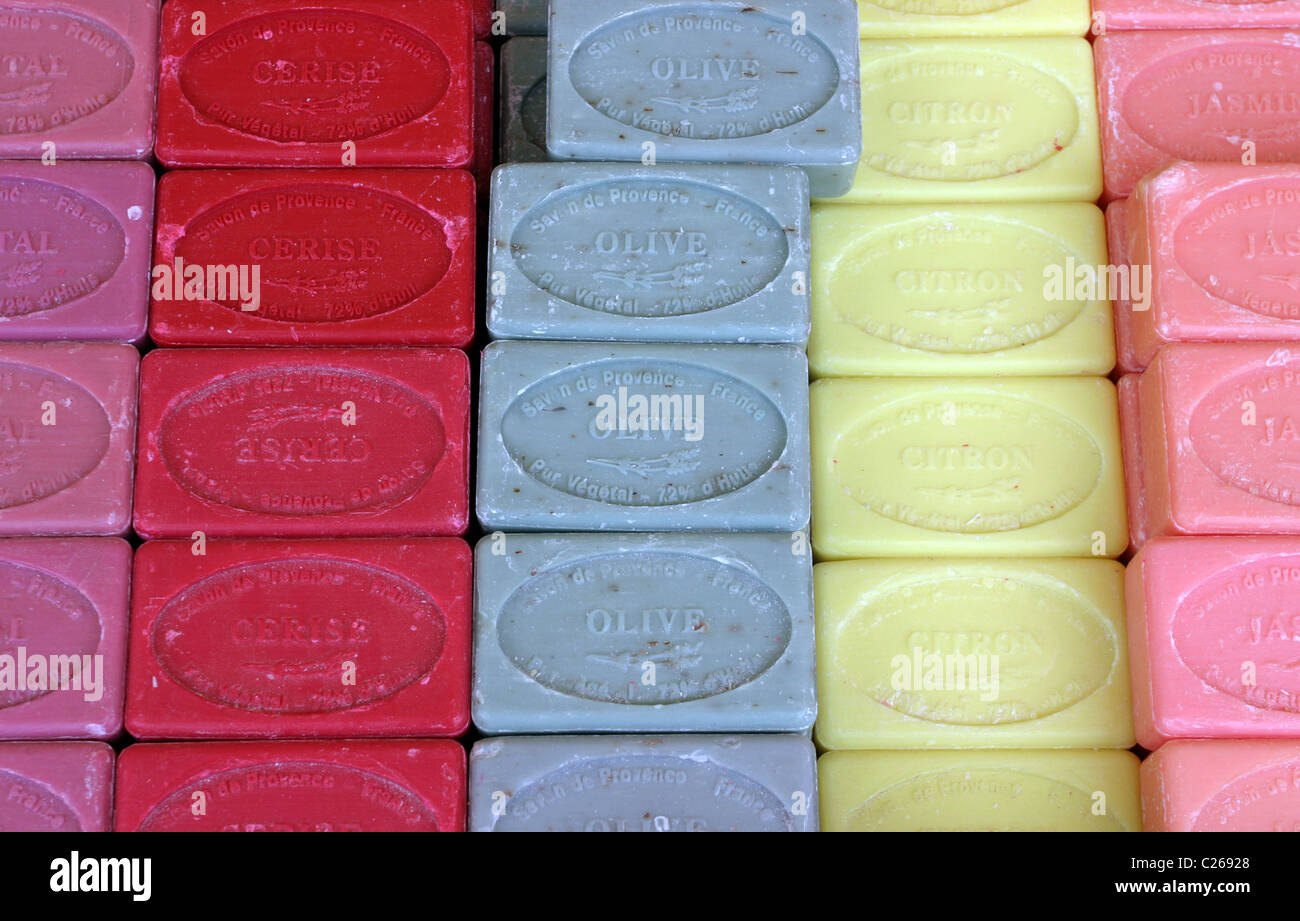 Market stall soap hi-res stock photography and images - Alamy