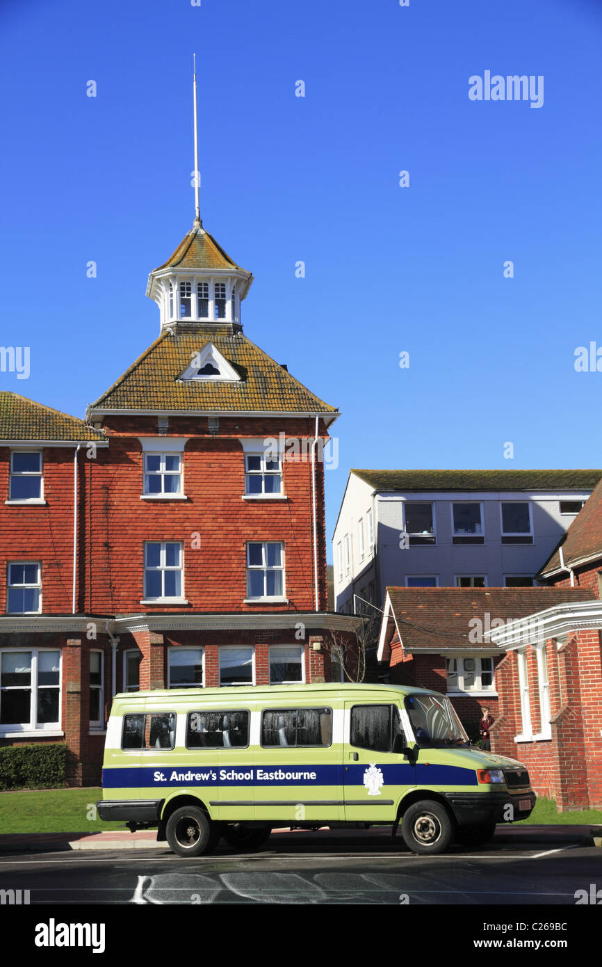 The front of St Andrews Co-Educational School, Meads, Eastbourne, East ...