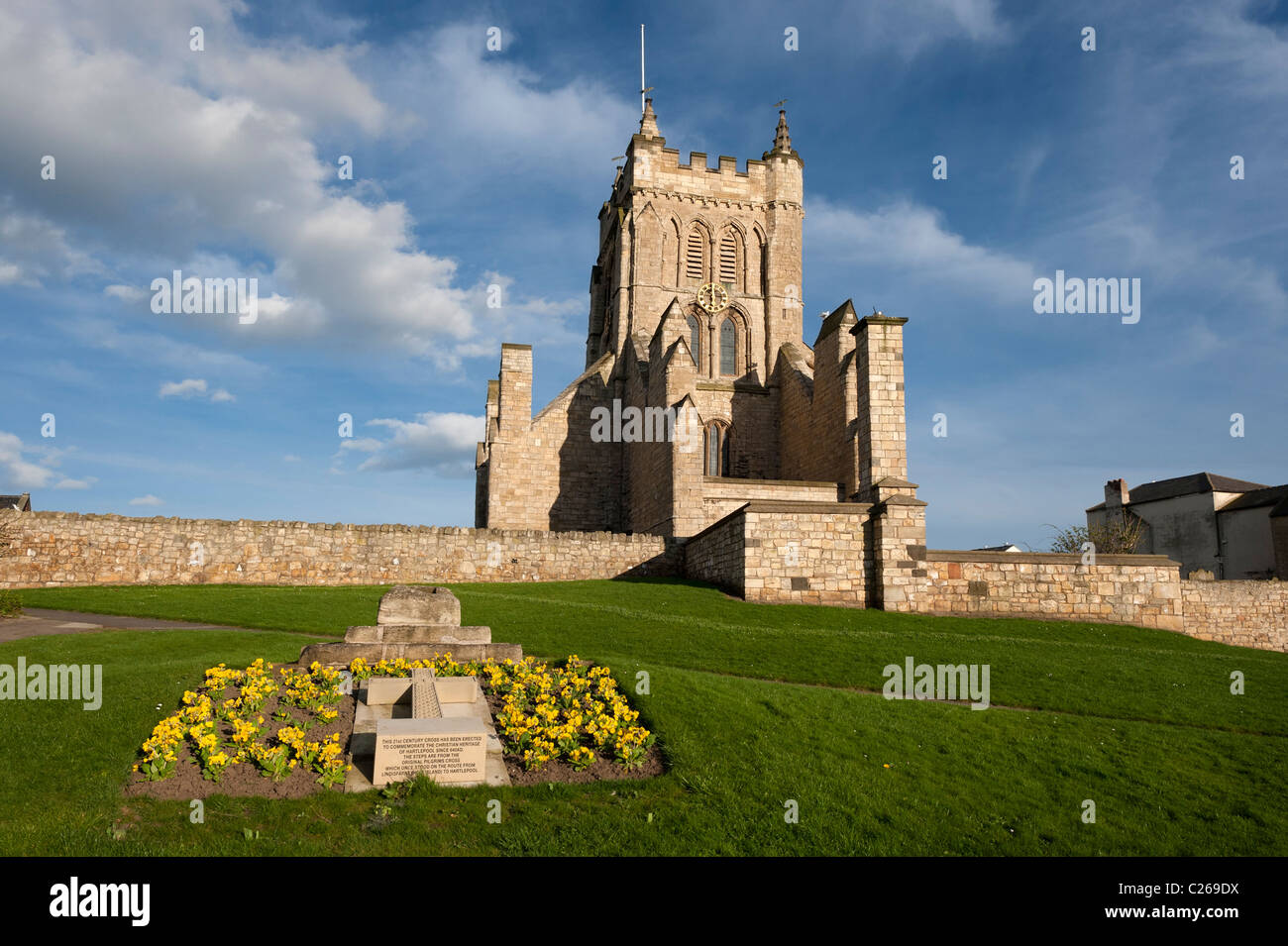 St Hilda's Church Hartlepool Stock Photo - Alamy