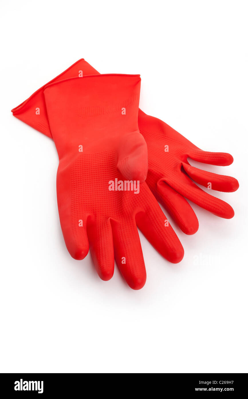 Latex glove Cut Out Stock Images & Pictures - Alamy