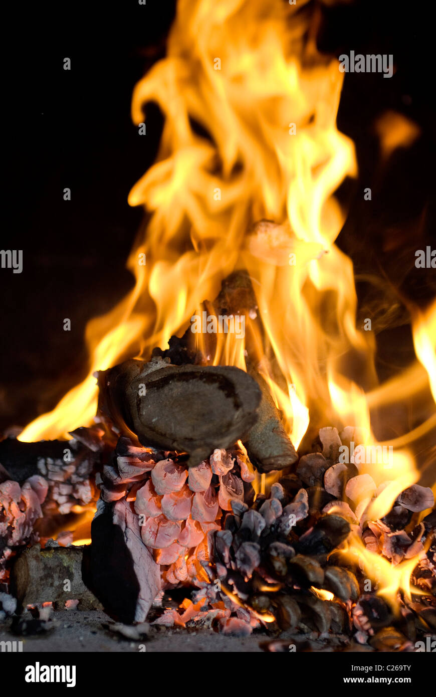 Burnt chimneys hi-res stock photography and images - Alamy